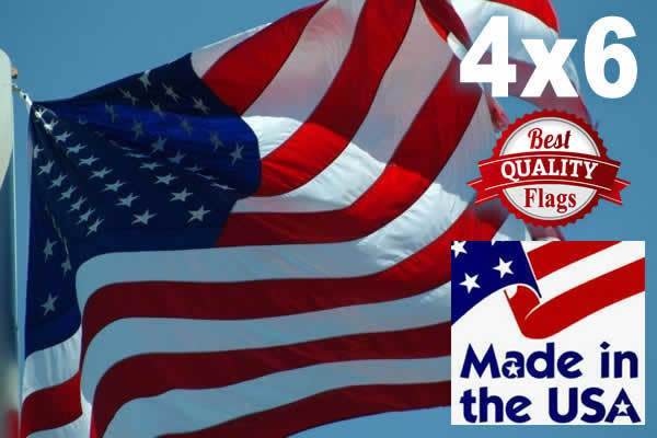 American Flag 2-Ply Polyester 4′ x 6′ - I AmEricas Flags American Flag 2-Ply Polyester 4′ x 6′ - I AmEricas Flags