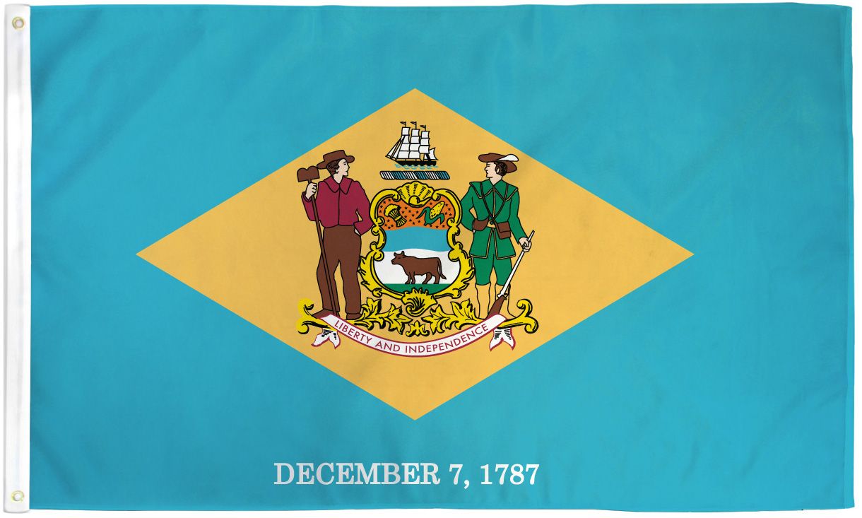 Delaware 3×5 State Flag - I AmEricas Flags
