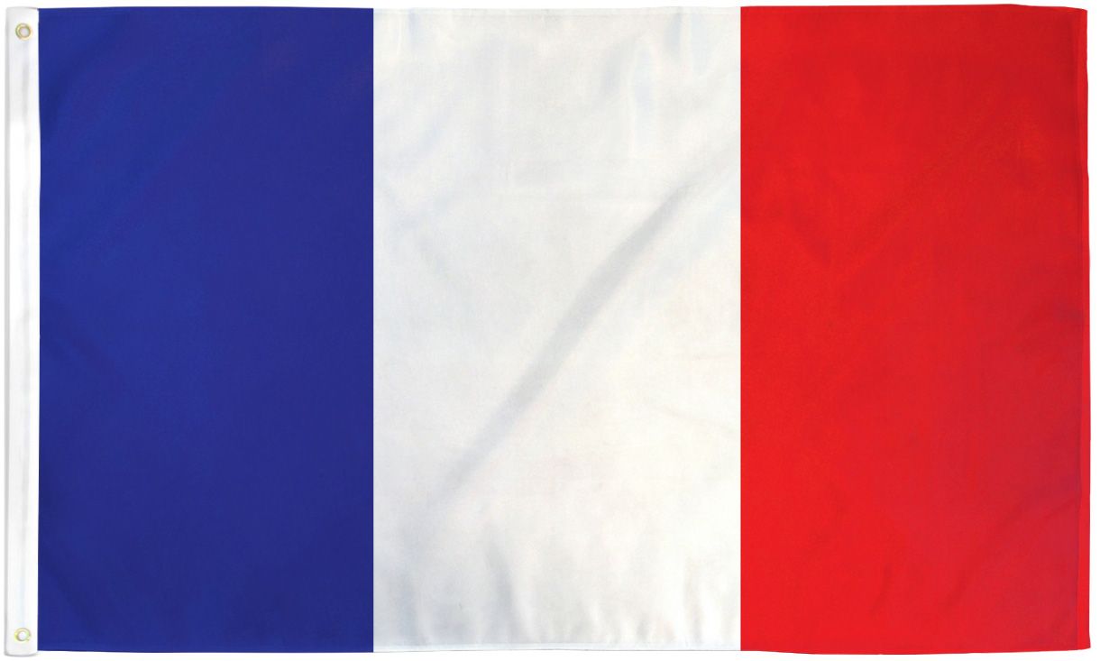 France 3×5 Flag – 150 Denier Nylon - I AmEricas Flags