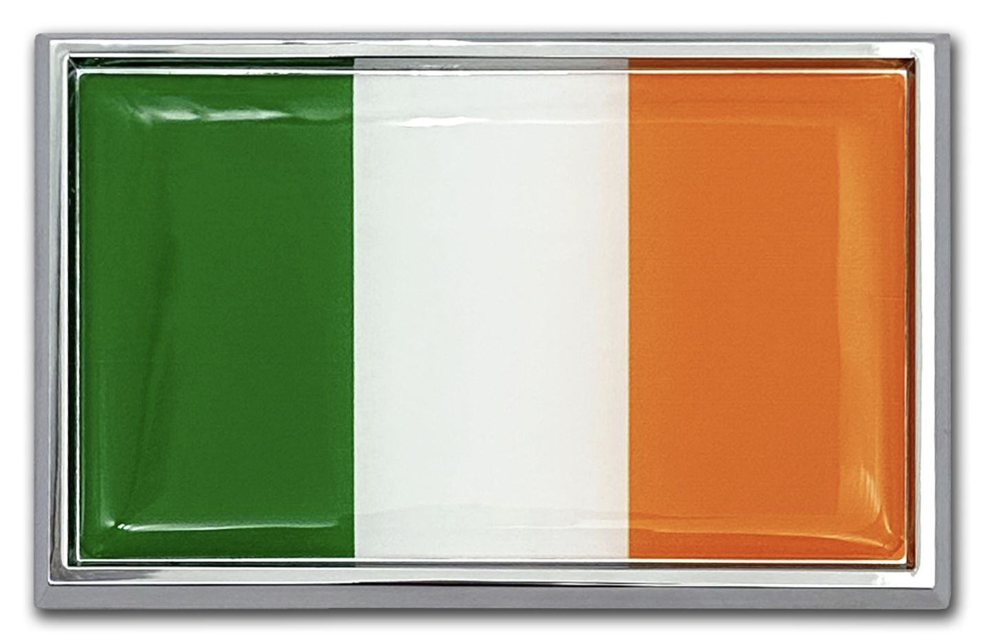 Ireland Flag Color Car Emblem - I AmEricas Flags