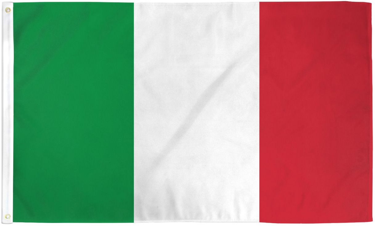 Italy 3×5 Flag – 150 Denier Nylon - I AmEricas Flags