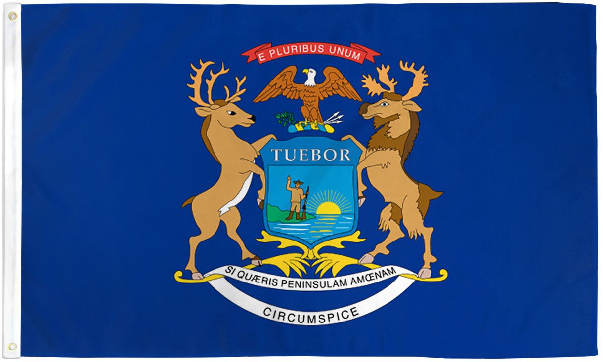 Michigan Flags For Sale - I AmEricas Flags