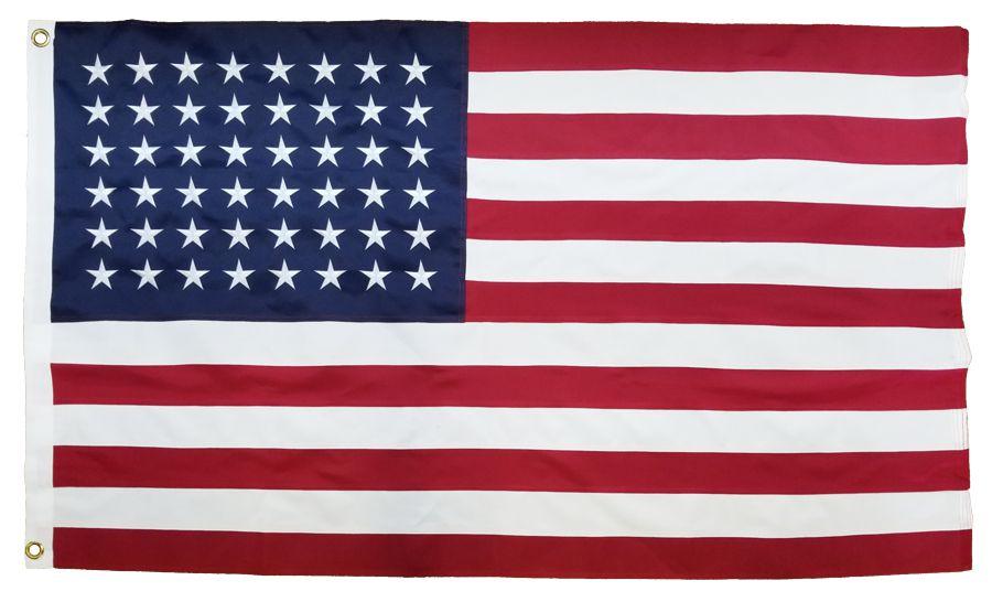 48 Star American Flag 3×5 2-Ply Polyester - I AmEricas Flags
