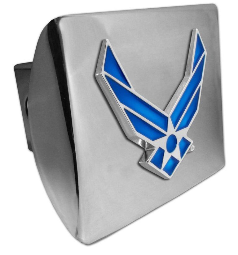 Air Force Wings Chrome Car Emblem - I AmEricas Flags