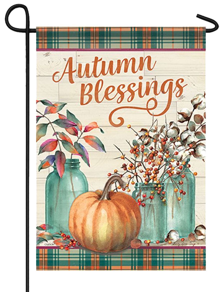 Inspirational Fall Garden Flags - I AmEricas Flags