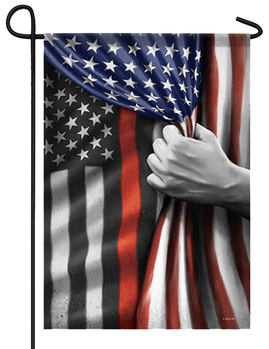 Back the Red Garden Flag - I AmEricas Flags