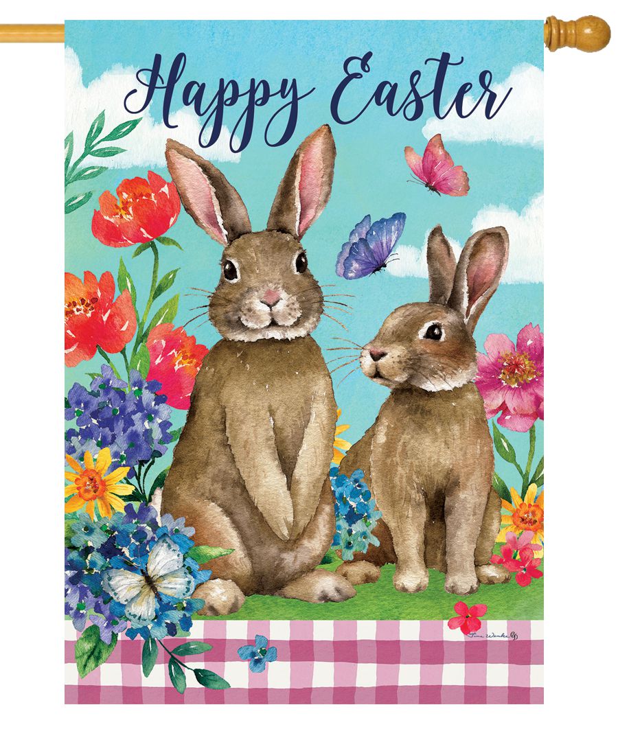 Easter House Flags - I AmEricas Flags