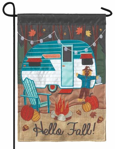 Fall Beach Pumpkins Garden Flag - I AmEricas Flags