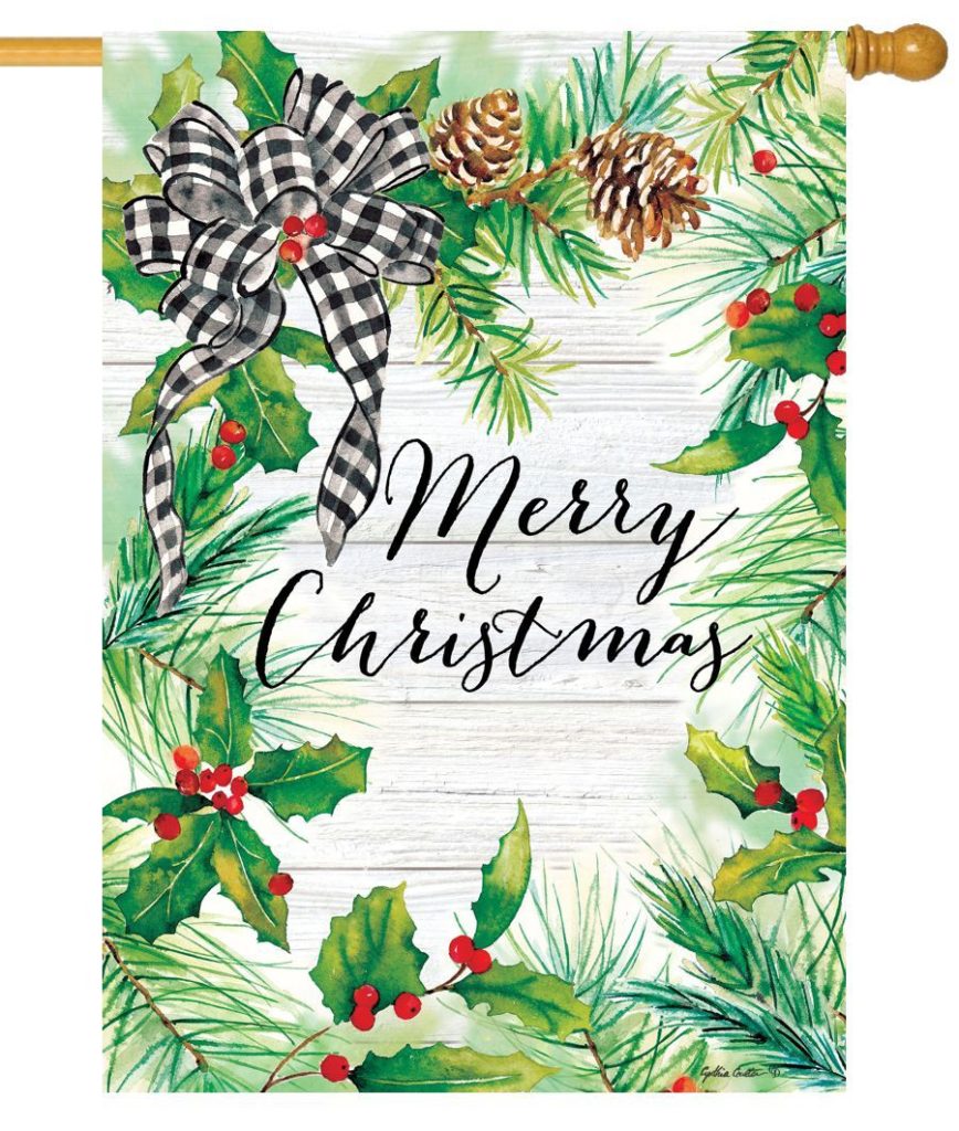 Decorate the Christmas Tree Garden Flag - I AmEricas Flags