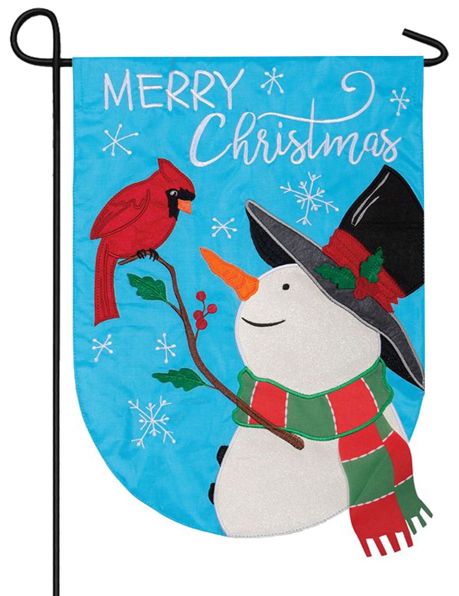 Snowman Garden Flags - I AmEricas Flags