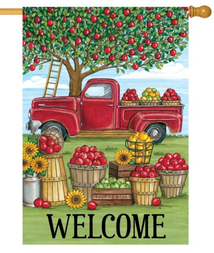 Fall Coastal House Flag - I AmEricas Flags