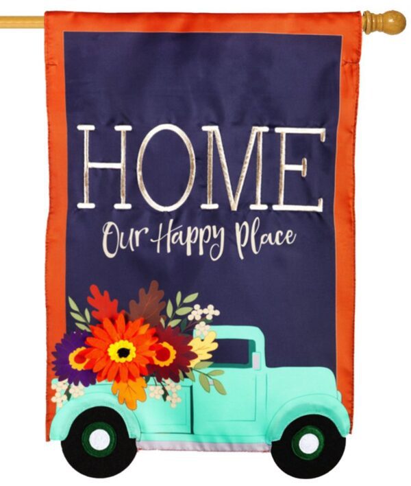 Inspirational Fall House Flags - I AmEricas Flags