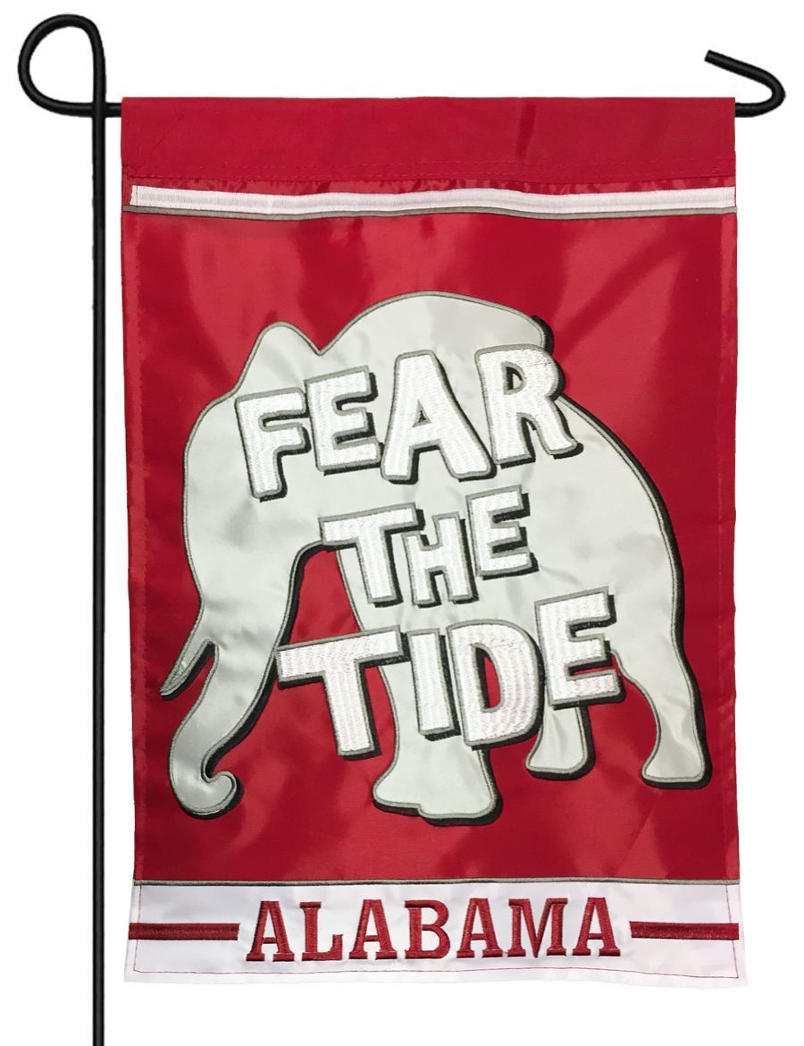 Fear The Tide Double Applique Garden Flag - I AmEricas Flags