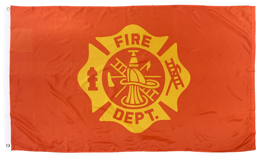 Firefighter Maltese Cross 3×5 Flag - I AmEricas Flags