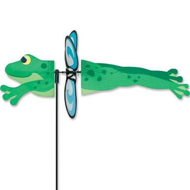 Frog Petite Wind Spinner - I AmEricas Flags