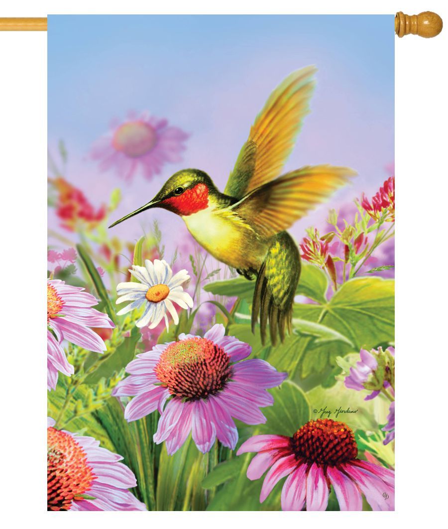 Hummingbird Flags - I AmEricas Flags