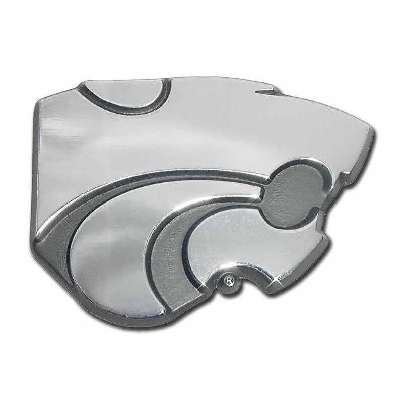 K State Powercat Chrome Car Emblem - I AmEricas Flags