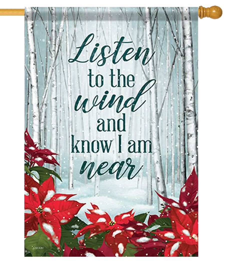 Listen and Know House Flag - I AmEricas Flags