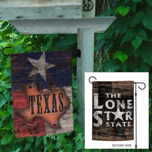 Lone Star State 2 Sided Garden Flag - I AmEricas Flags