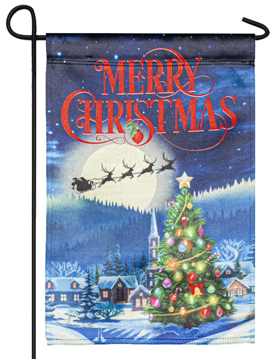 Santa Claus Garden Flags - I AmEricas Flags