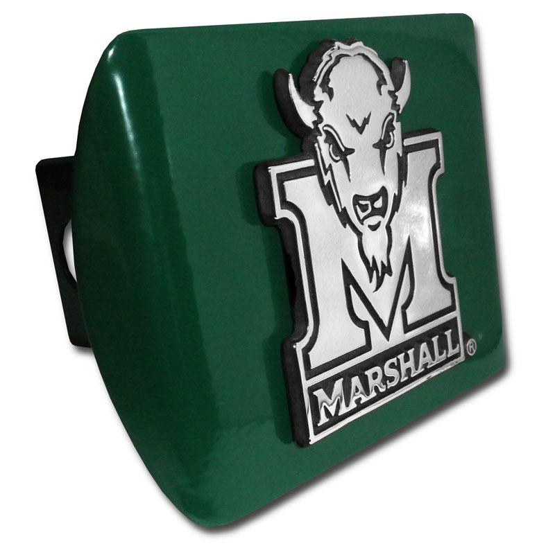 Marshall University Chrome Car Emblem - I AmEricas Flags