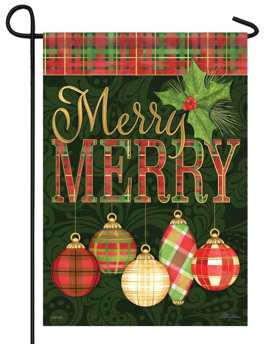 Decorate the Christmas Tree Garden Flag - I AmEricas Flags