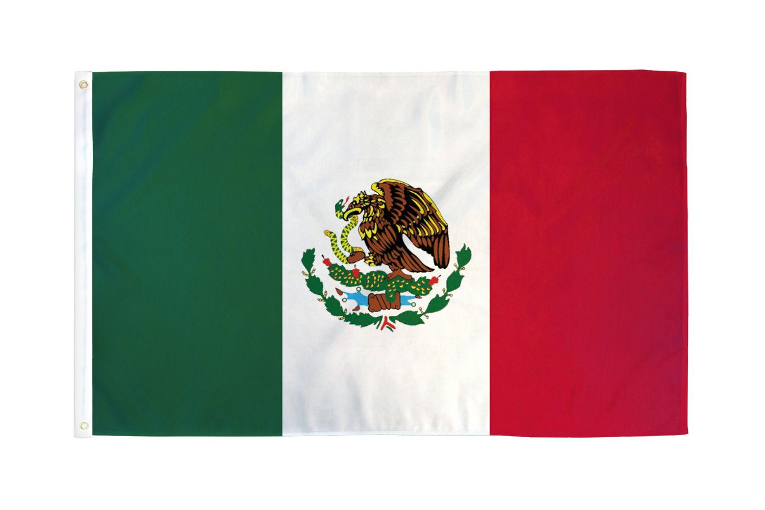 Mexico Superknit Polyester 3×5 Flag - I AmEricas Flags