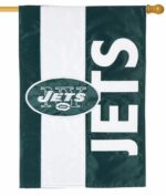 New York Jets Embellished Applique House Flag - I AmEricas Flags