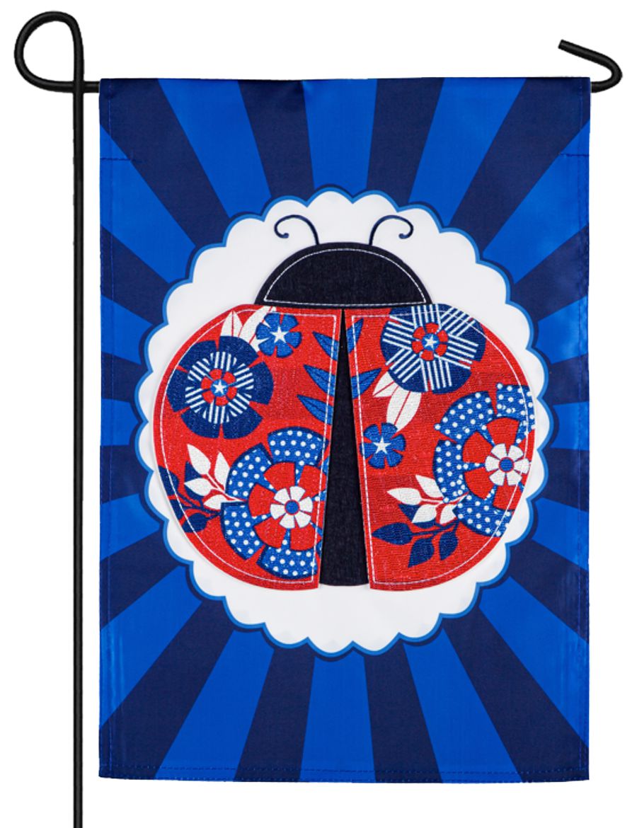 Ladybugs Garden Flags - I AmEricas Flags