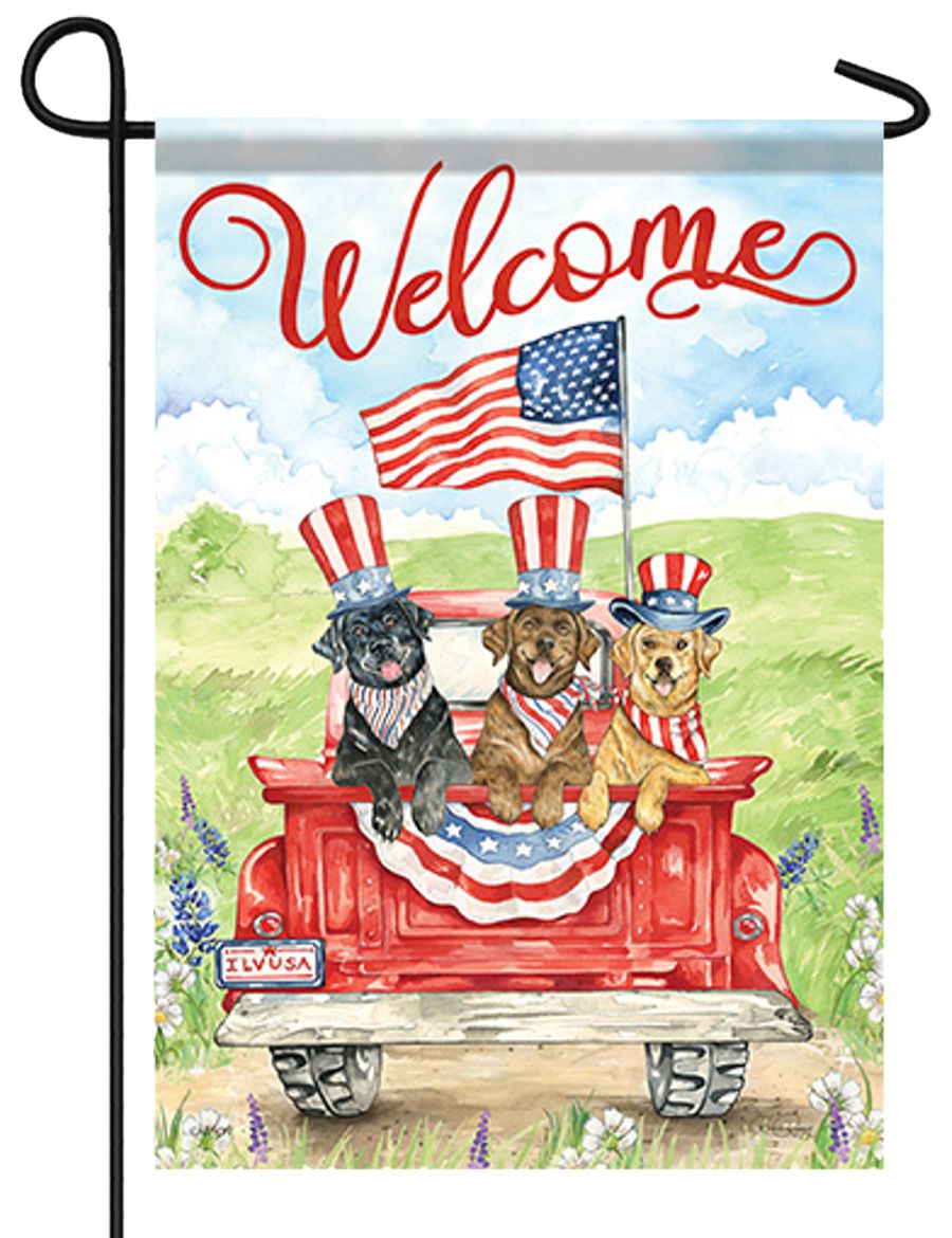 Dog and Cat Garden Flags - I AmEricas Flags