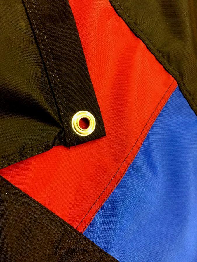 Police and Firefighter Red and Blue Line Flag 3×5 Sewn Nylon - I ...