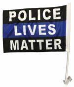 Police Lives Matter Car Flag - I AmEricas Flags