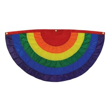 Rainbow Ruffle Bunting - I AmEricas Flags