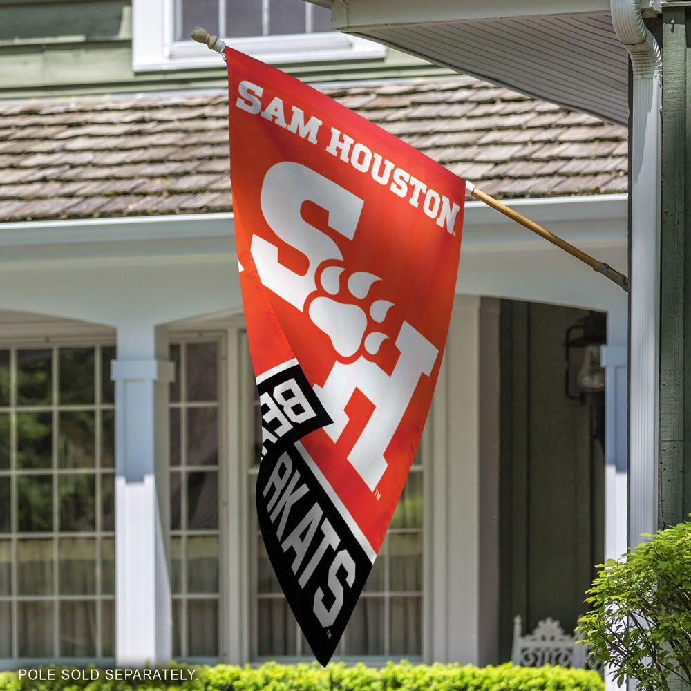 Sam Houston University Bearkats House Flag I Americas Flags