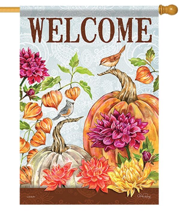 Signs of Autumn House Flag - I AmEricas Flags