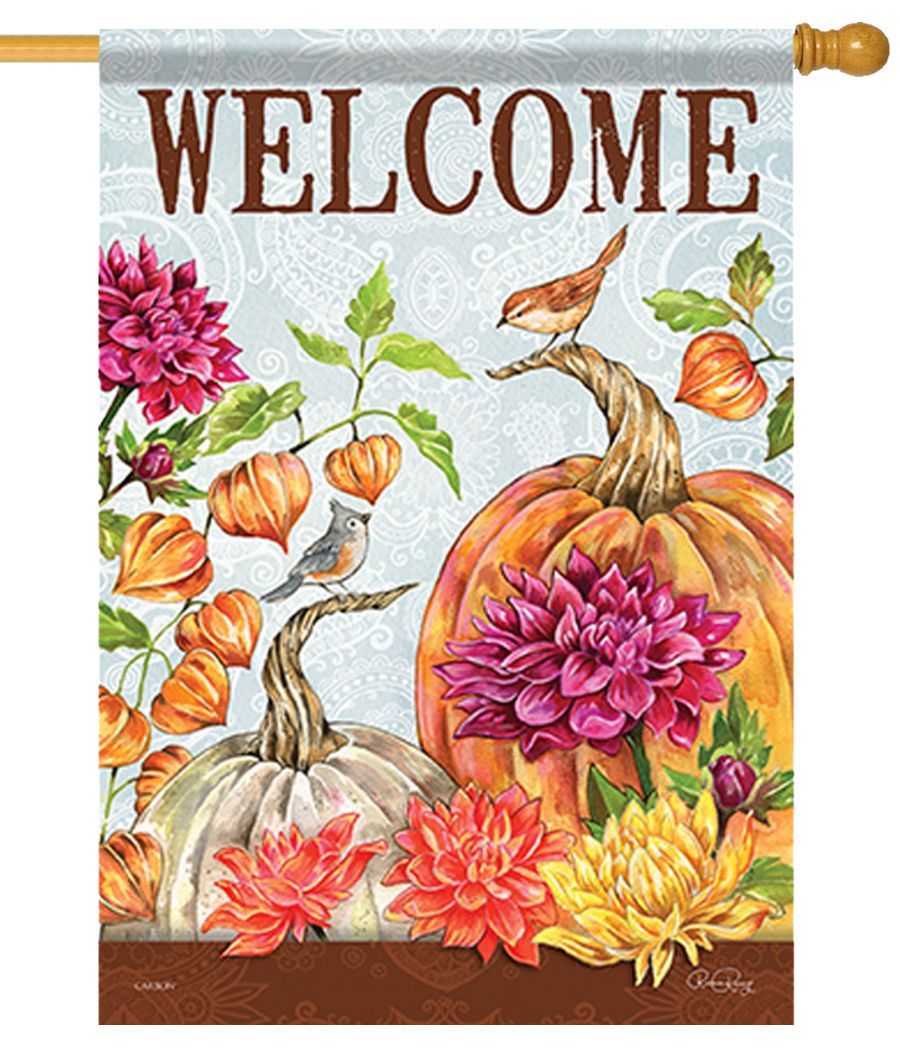 Signs of Autumn House Flag - I AmEricas Flags