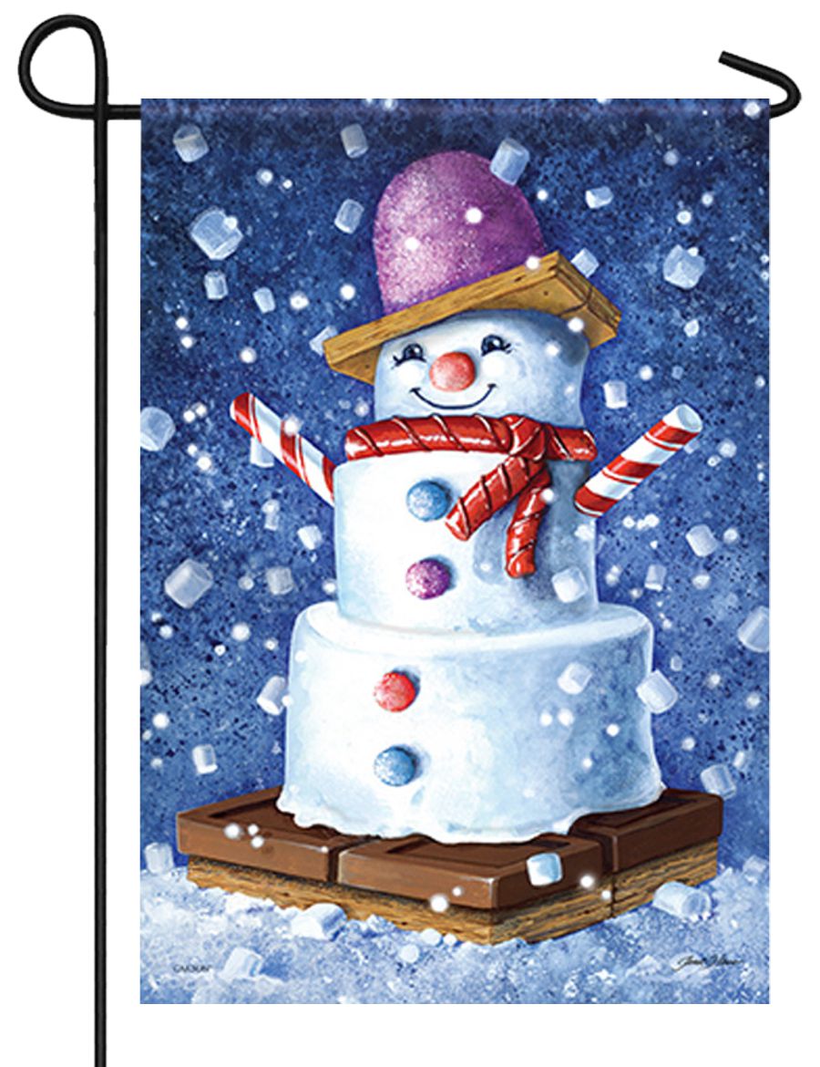 Snowman Garden Flags - I AmEricas Flags