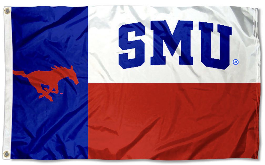 SMU Texas State Style 3×5 Flag - I AmEricas Flags