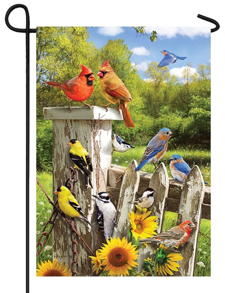 Bird Groups Garden Flags - I AmEricas Flags