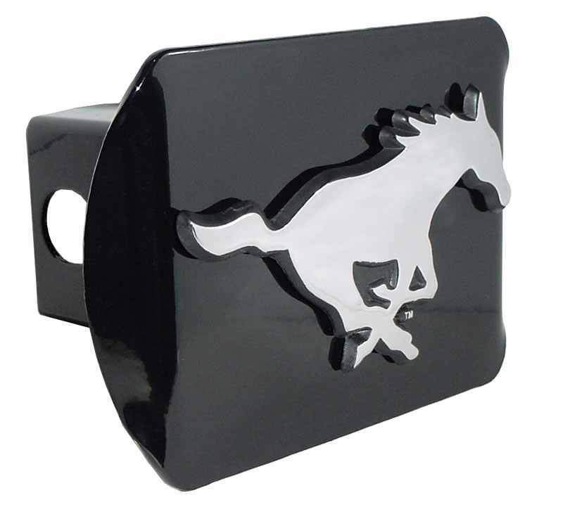 Southern Methodist University Mustang with Red Chrome Car Emblem - I ...