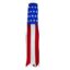 Stars and Stripes Embroidered Windsock 18 Inch - I AmEricas Flags