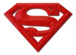 Superman 3D Red Car Emblem Oversized - I AmEricas Flags