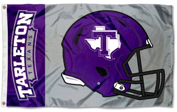 Tarleton State Texans Football Helmet 3×5 Flag - I AmEricas Flags