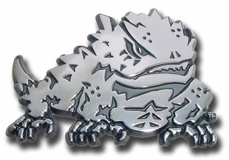 Texas Christian University Horned Frog Chrome Car Emblem - I AmEricas Flags