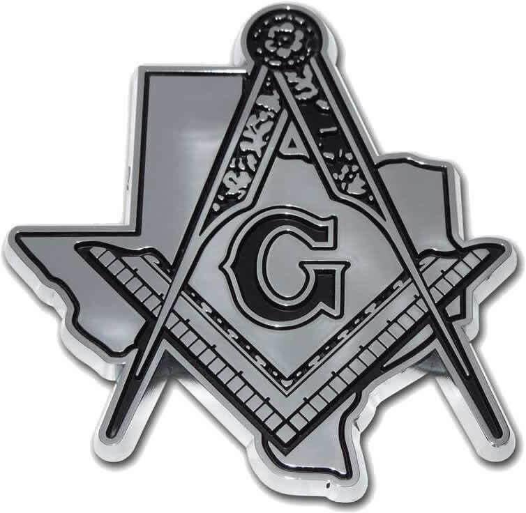 Peace Sign Chrome Car Emblem - I AmEricas Flags