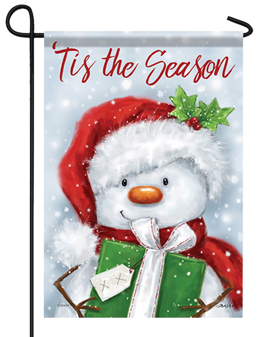 Snowman Garden Flags - I AmEricas Flags