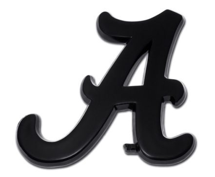 University of Alabama A Black Car Emblem - I AmEricas Flags