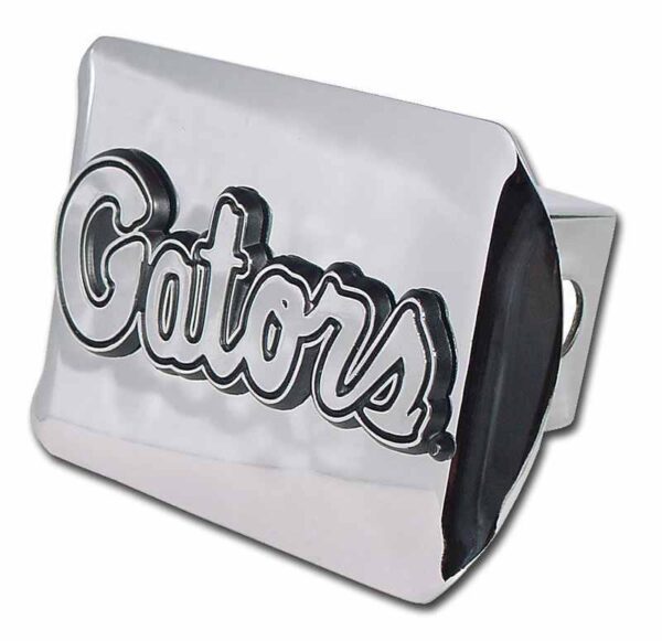 University of Florida Gators Script Shiny Chrome Hitch Cover - I ...
