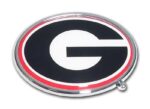 University of Georgia Chrome and Color Car Emblem - I AmEricas Flags