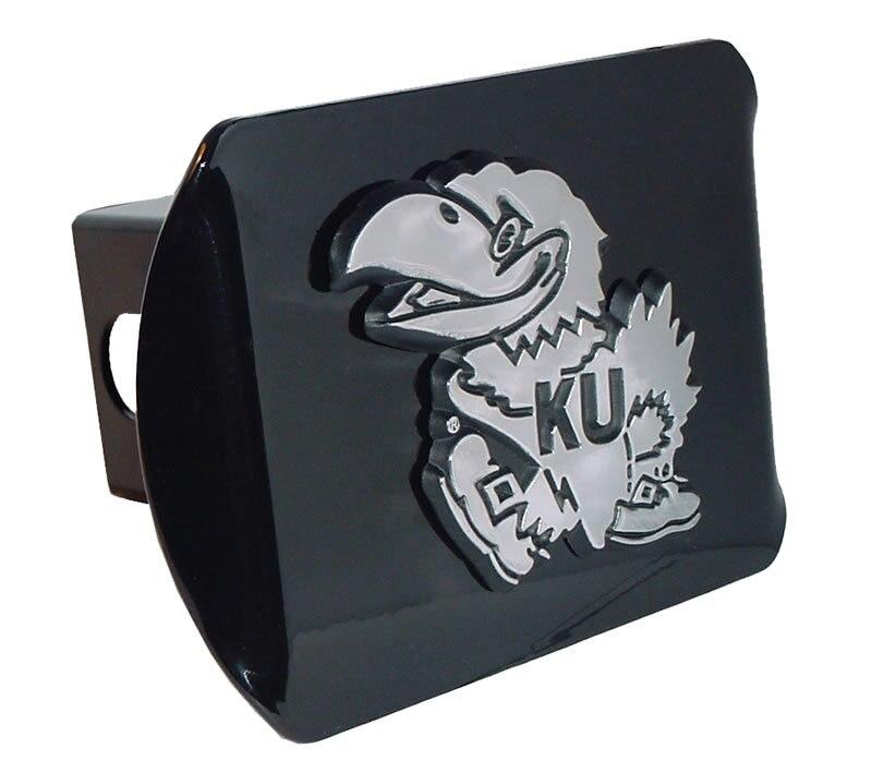 University of Kansas Jayhawk Black Hitch Cover - I AmEricas Flags